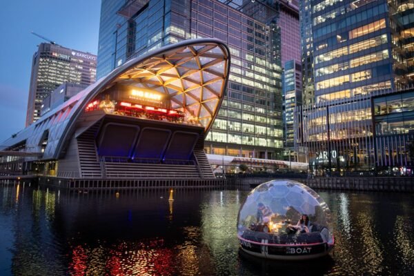 London Floating Igloo Boat Experience